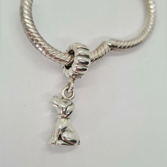 Pandora | Jewelry | New Authentic Pandora Buddy The Dog Dangle Sterling ...